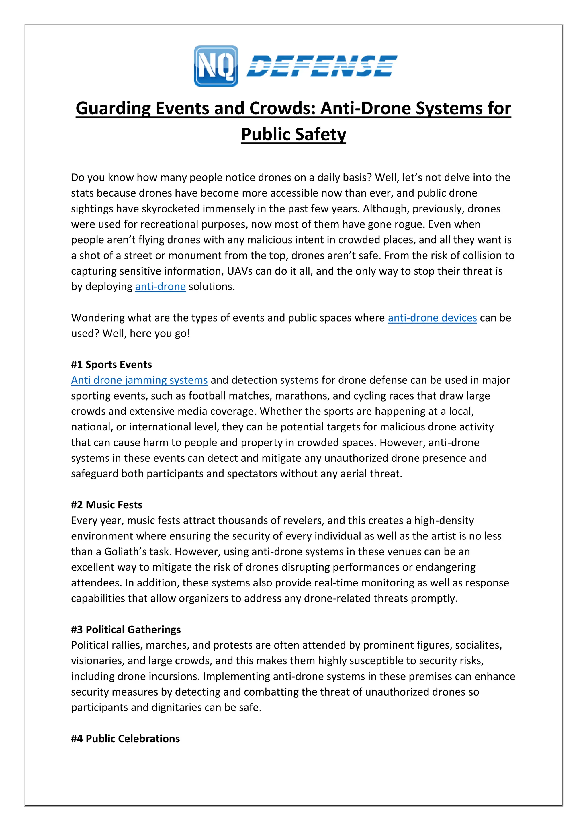 Guarding Events and Crowds- Anti-Drone Systems for Public Safety.pdf