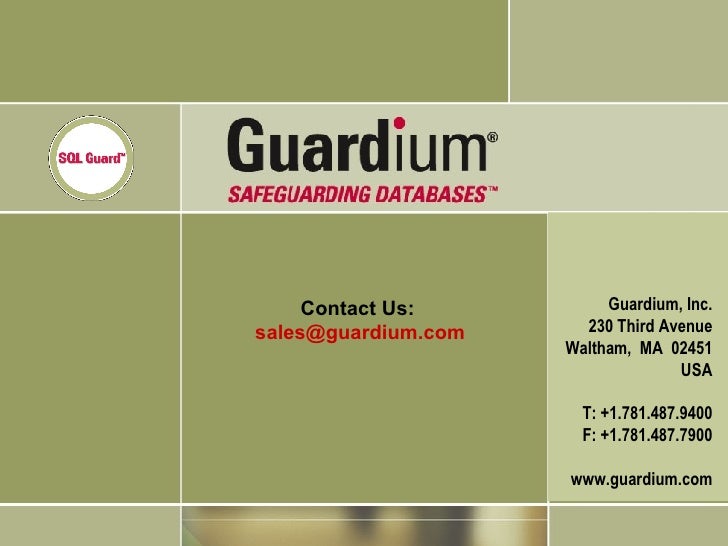 Guardium