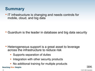 Guardium Data Activiy Monitor For C- Level Executives | PDF