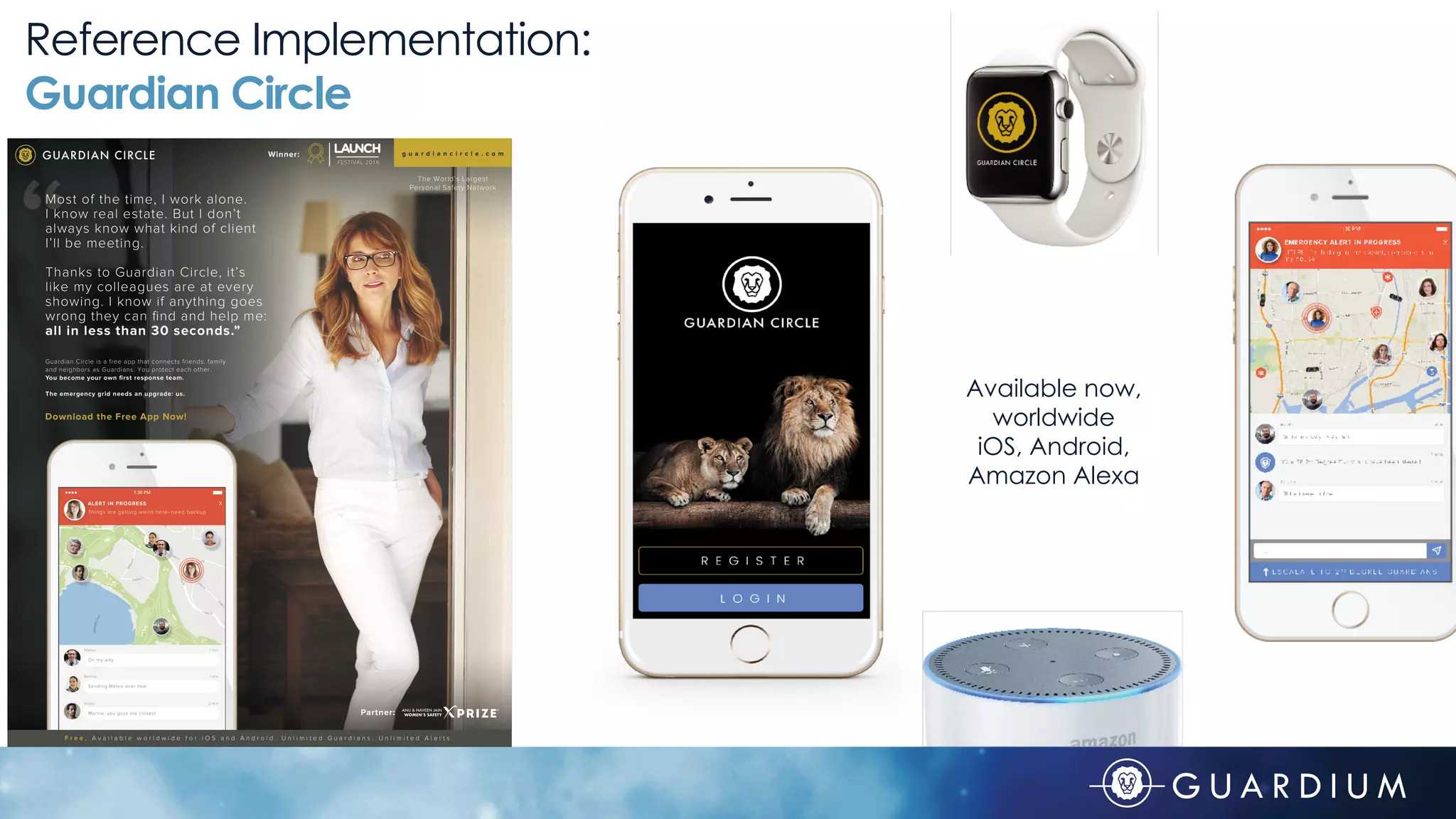 GUARDIUM Token: Global Decentralized Emergency Response (911) | PPT