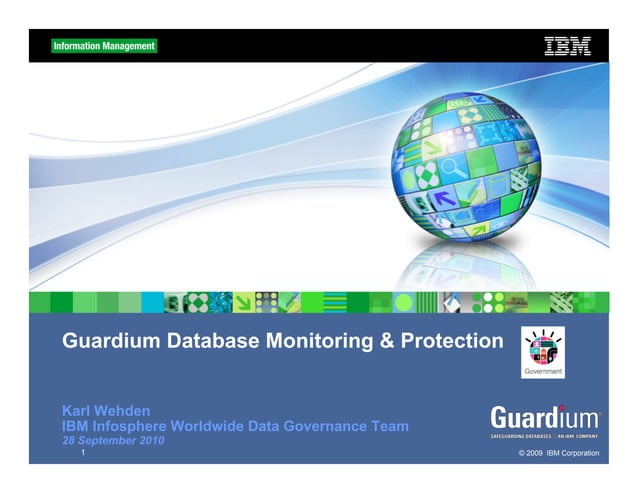 IBM InfoSphere Guardium overview | PDF | Databases | Computer Software and Applications