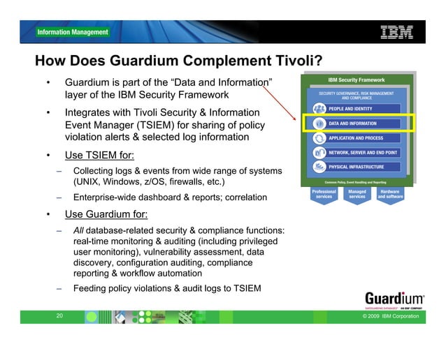IBM InfoSphere Guardium overview | PDF | Databases | Computer Software and Applications