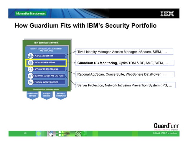IBM InfoSphere Guardium overview | PDF | Databases | Computer Software and Applications