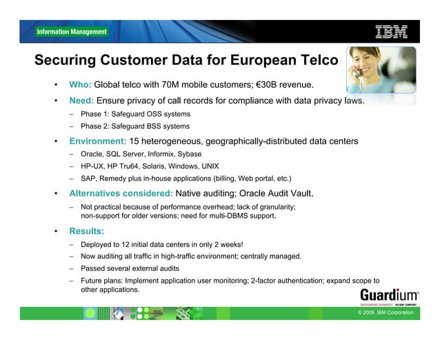 IBM InfoSphere Guardium overview | PDF | Databases | Computer Software ...