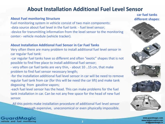 GuardMagic DAFS - Fuel level sensor adapter | PPT