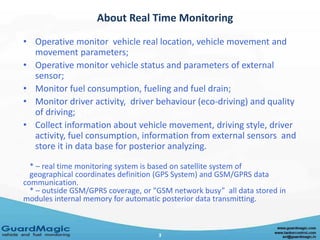GuardMagic Vehicle Real Time Monitoring | PDF