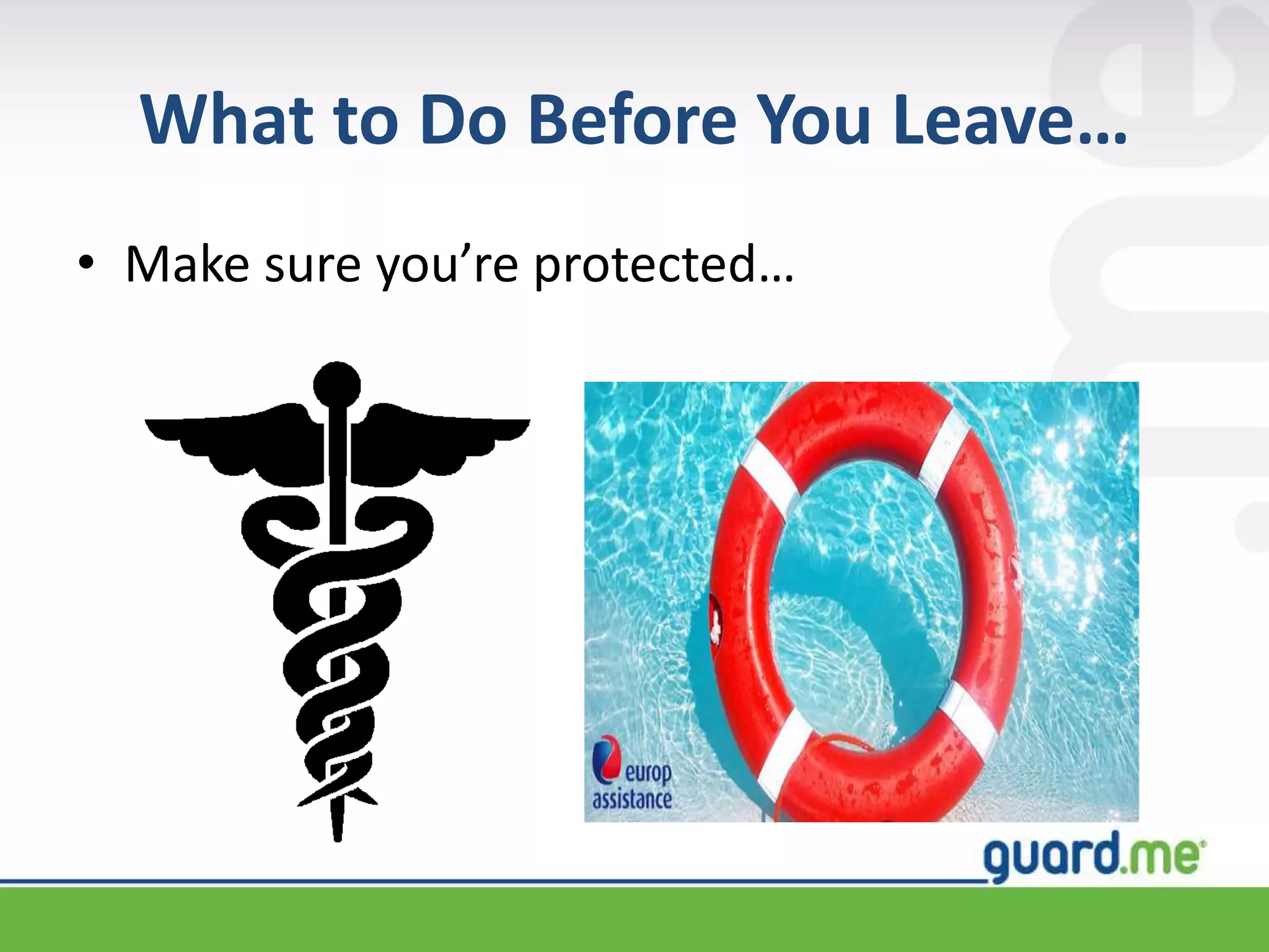 GuardMe Insurance 2016 | PPTX | Travel Insurance | Insurance