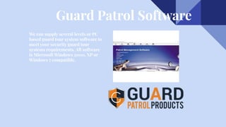 Guard patrol system | PDF | Home Security | Home & Garden