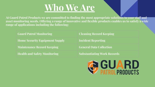 Guard patrol system | PDF