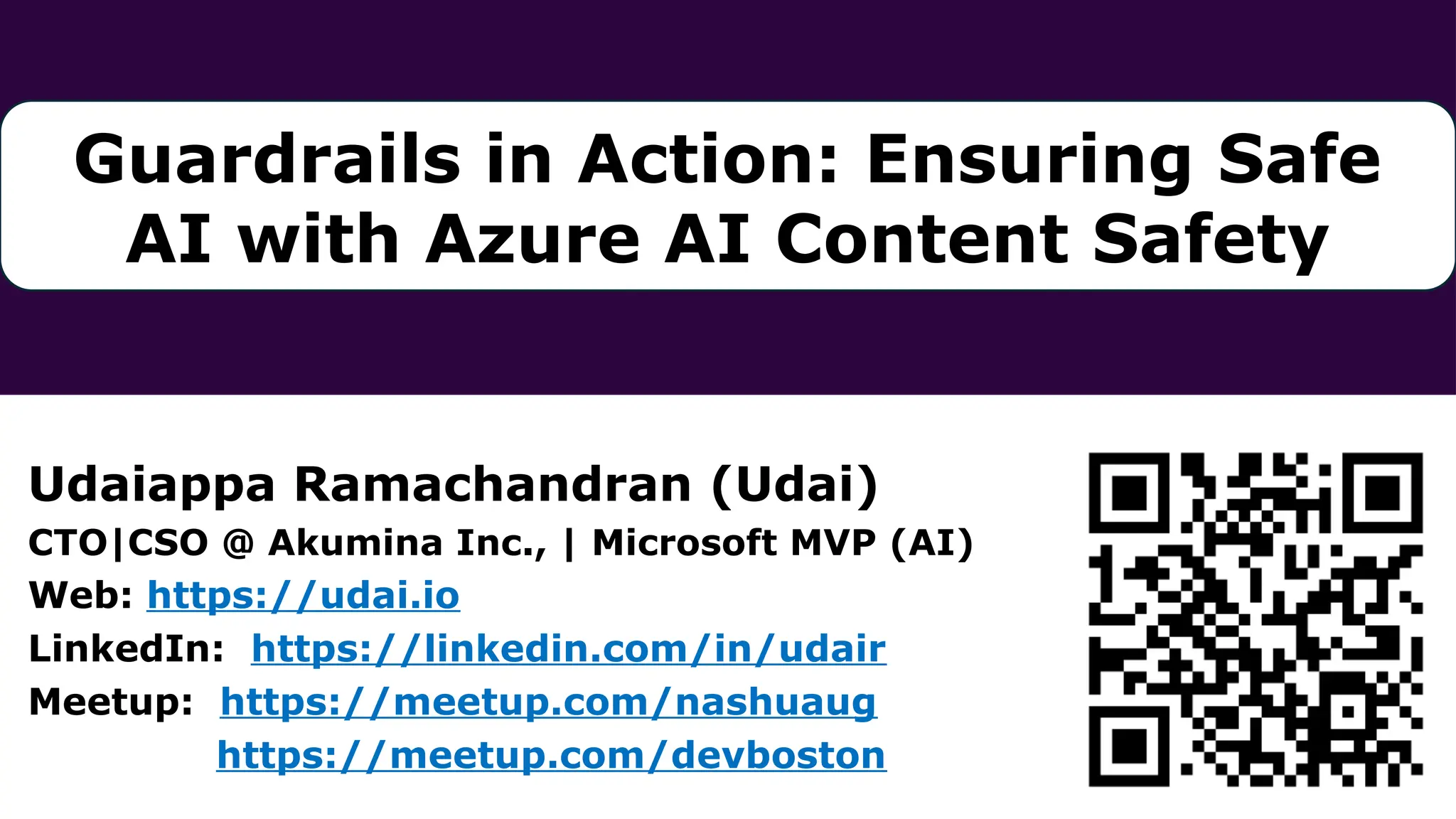 Guardrails in Action - Ensuring Safe AI with Azure AI Content Safety.pptx