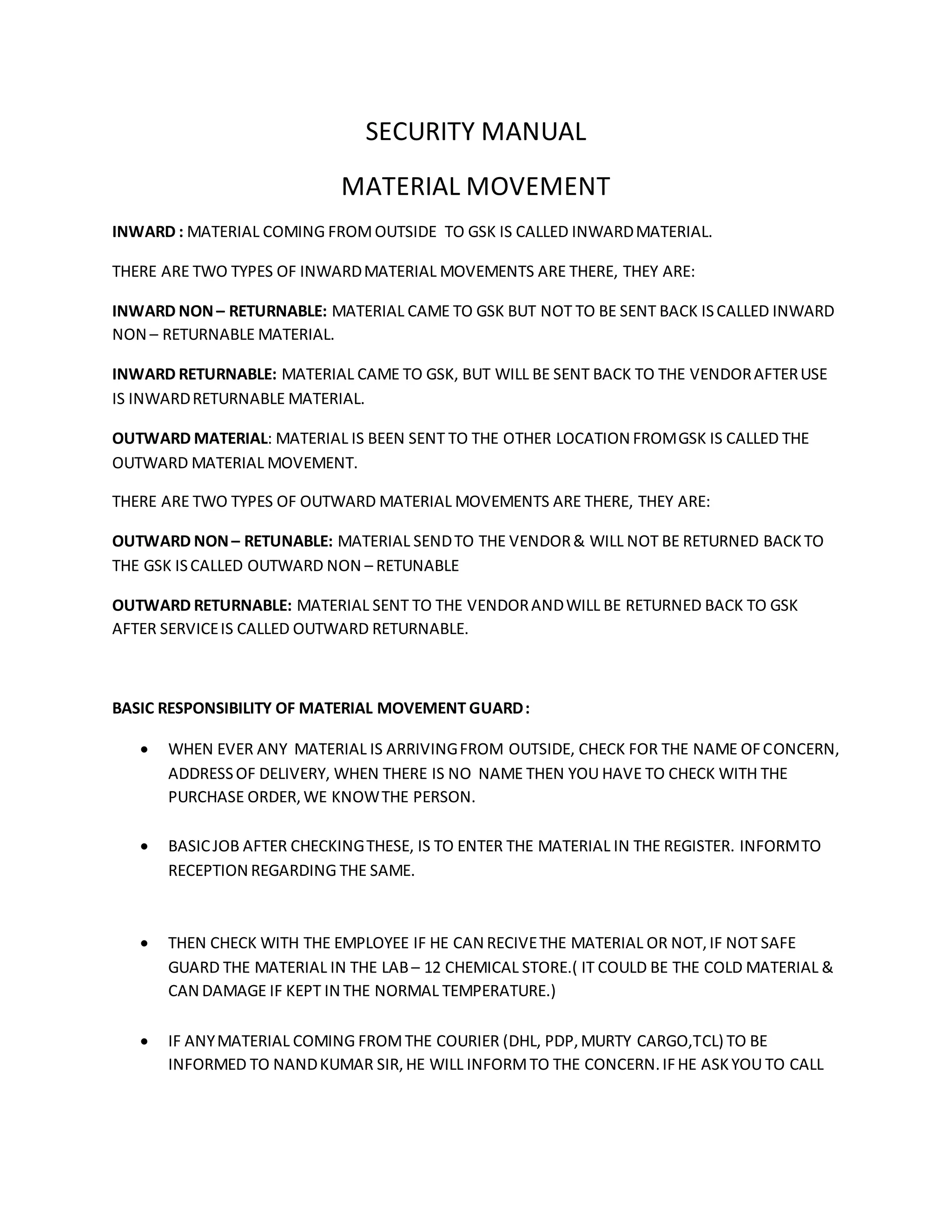 Guards manual 3 | DOCX