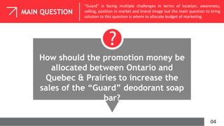 Guard Soap - Marketing Strategy | PPTX | Advertising Industry | Industries