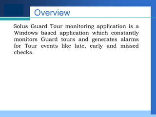 Guard tour management | PPSX