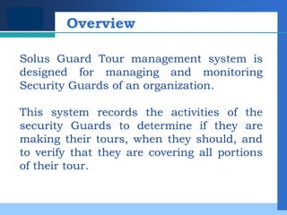Guard tour management | PPSX
