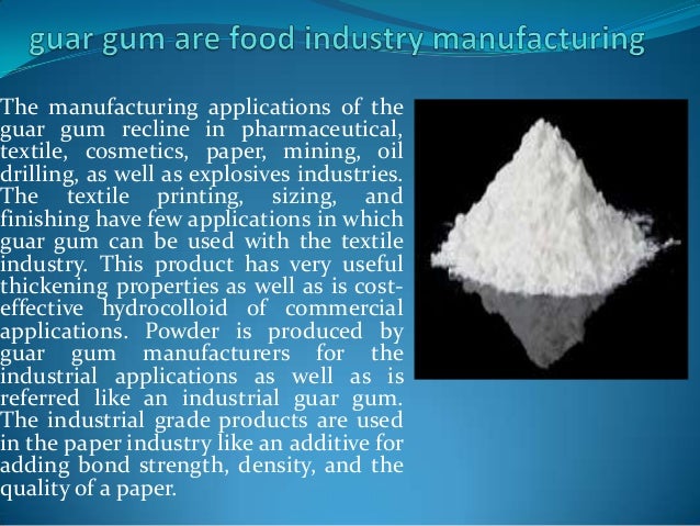 Guar Gum Manufacturers Commercially Use Guar Gum Powder at hrdgums