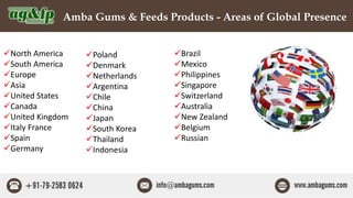 Guar gum powder supplier and exporters | PPT