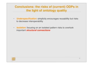 Ontology quality, ontology design patterns, and competency questions | PDF