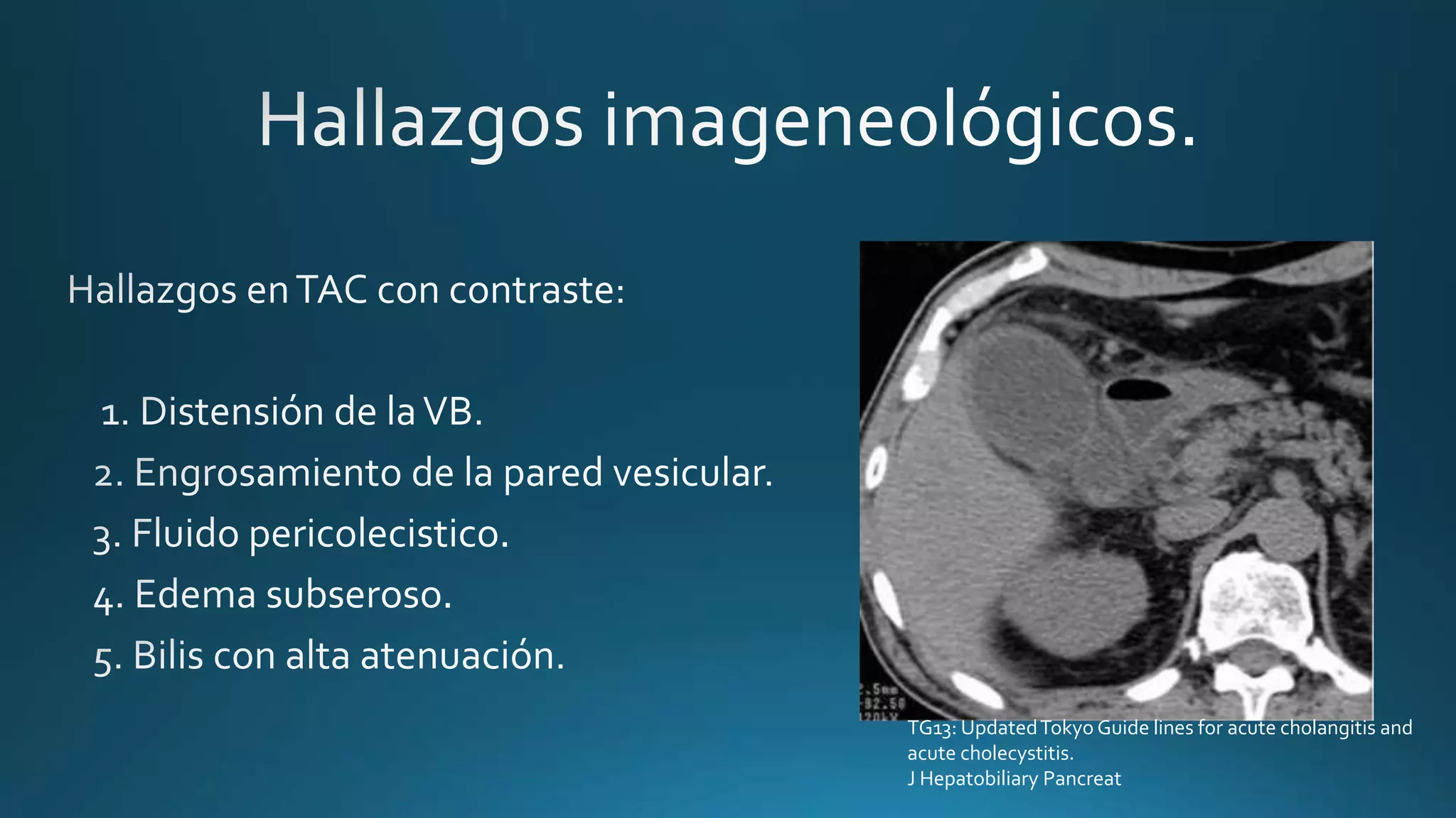 Guías de tokio para colecistitis y colangitis | PPTX | Digestive ...