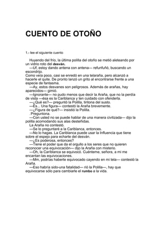 Guías leng.y com.cuento de otoño | DOC