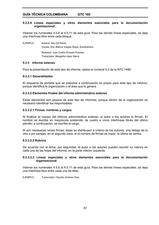 Guía técnica colombiana (gtc) 185. documentación organizacional | PDF