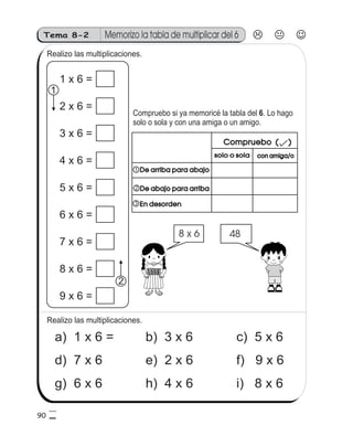 Guatematica 2 -_tema_8_-_multiplicacion_(2) | PDF