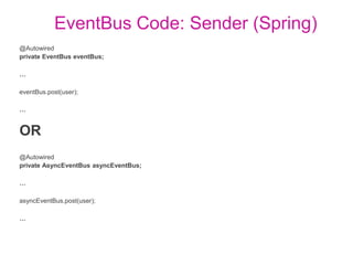 Guava’s Event Bus | PPTX