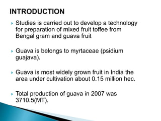 Guava toffee | PPTX