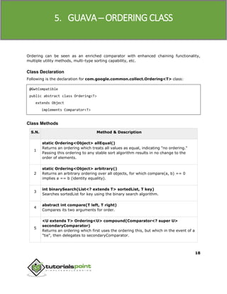 Guava tutorial | PDF