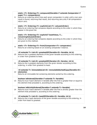 Guava tutorial | PDF