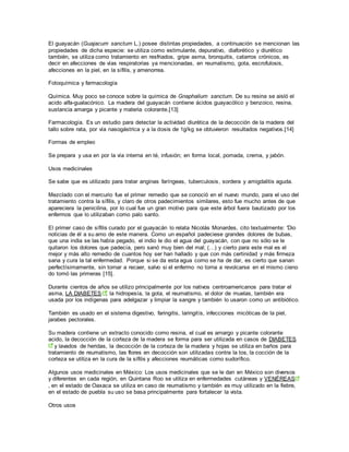 Guayacol ( guayacán) | DOCX