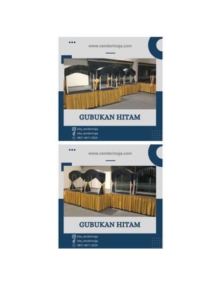 Sewa Gubukan Hitam Sejabodetabek dan Sekitarnya | DOCX