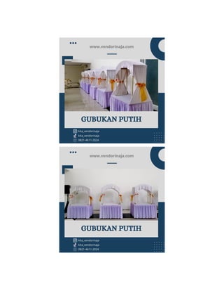 Sewa Gubukan Putih Sejabodetabek dan Sekitarnya | DOCX