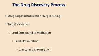 Introduction to computer-aided drug designing | PPTX