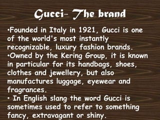 Gucci | PPTX