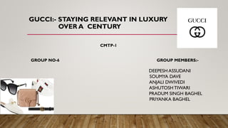 This is about Gucci company to tell you about the | PDF | Apparel ...