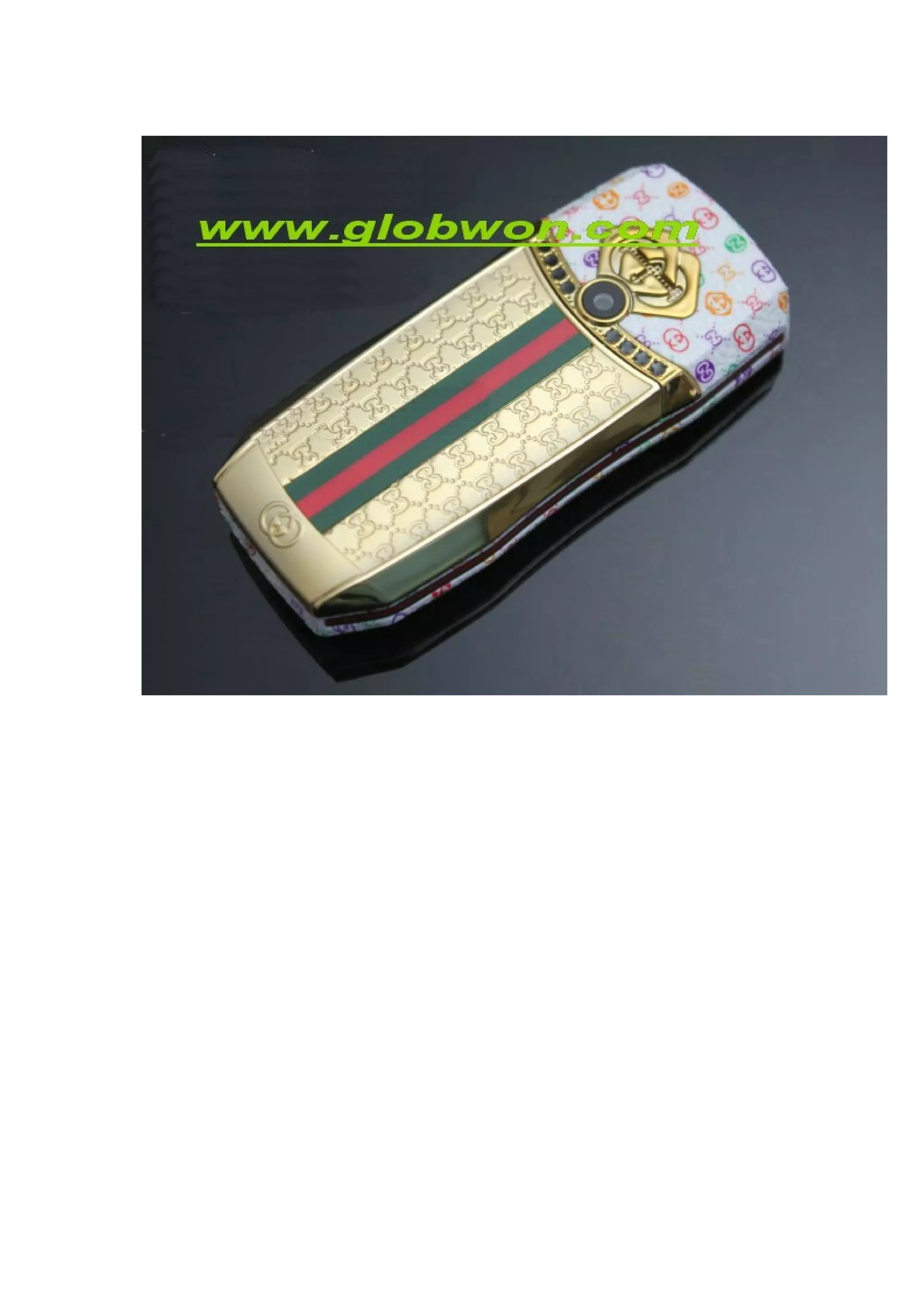 Gucci angle gold diamond luxury mini phone | DOC