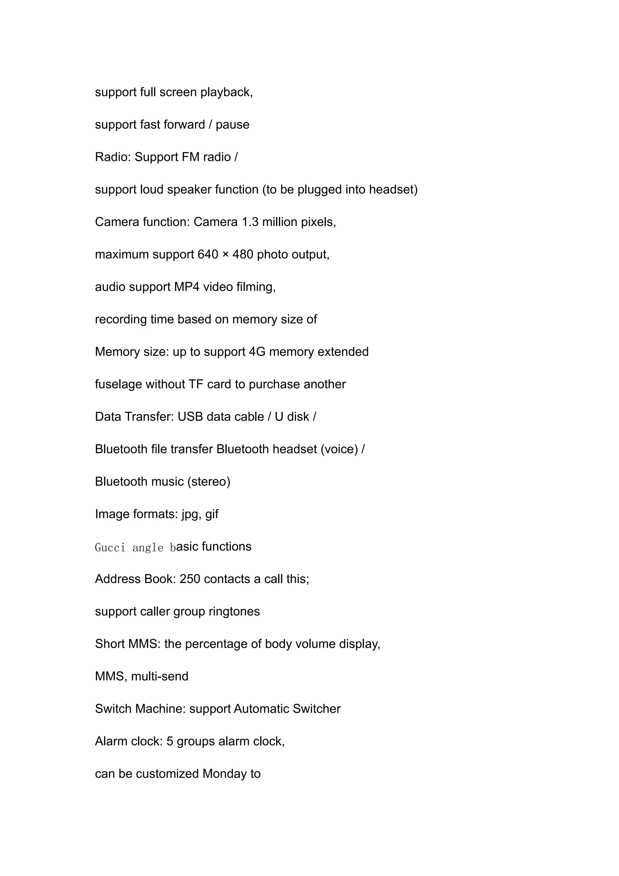 Gucci angle gold diamond luxury mini phone | DOC