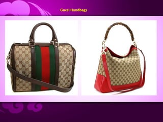 Gucci handbags | PPT