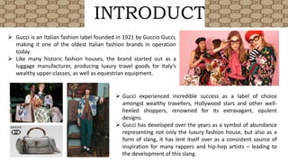 Gucci Analysis | PPTX