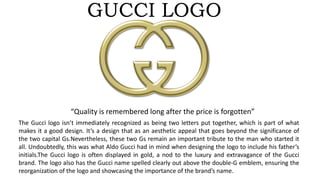 Gucci Analysis | PPTX