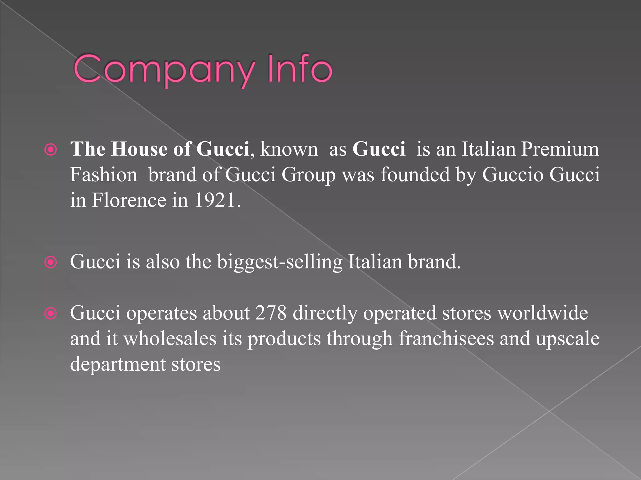 Gucci- Social Media Marketing Strategies using Internet & social ...