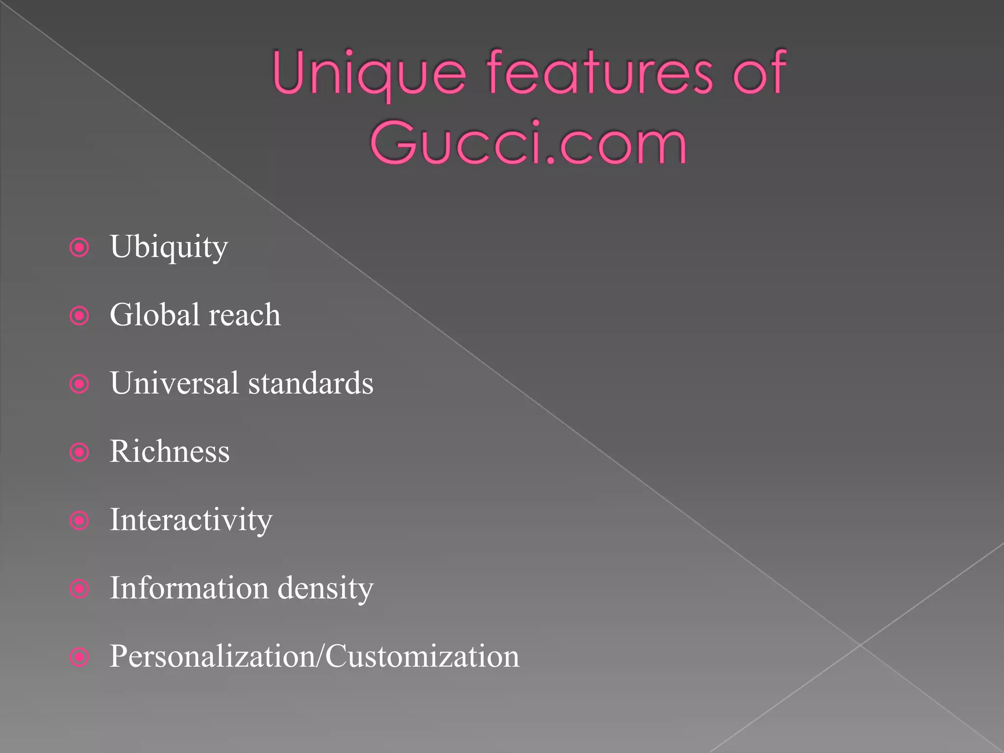 Gucci- Social Media Marketing Strategies using Internet & social ...