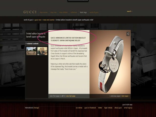 Gucci- Social Media Marketing Strategies using Internet & social ...
