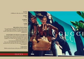 Gucci advertisement analysis | PDF