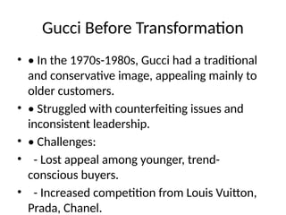 Gucci_Transformation_Final-1 presentation | PPTX