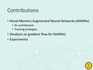 memory augmented neural networks with wormhole connection | PDF