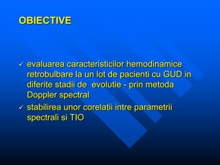 Ultrasonografia oculo-orbitara in glaucom | PPT