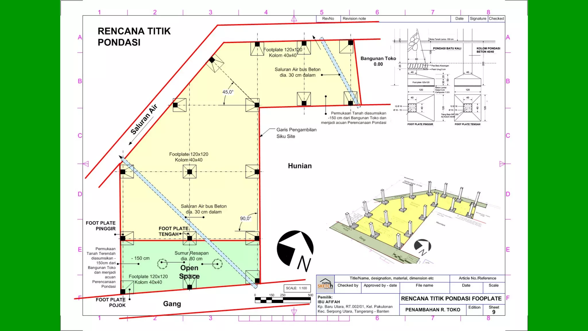 Design Gudang Sederhana di Serpong BSD | PPT