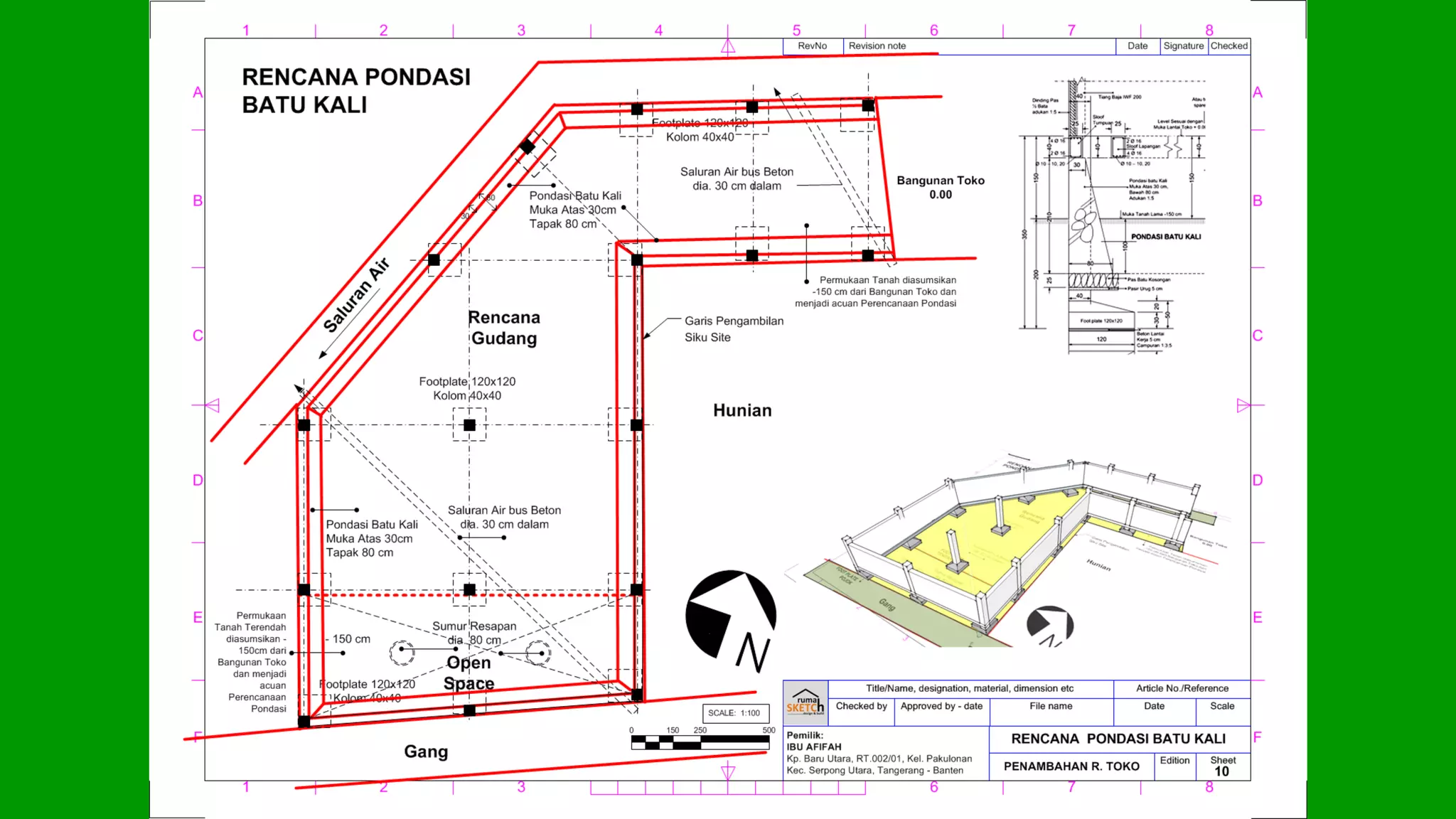 Design Gudang Sederhana di Serpong BSD | PPT