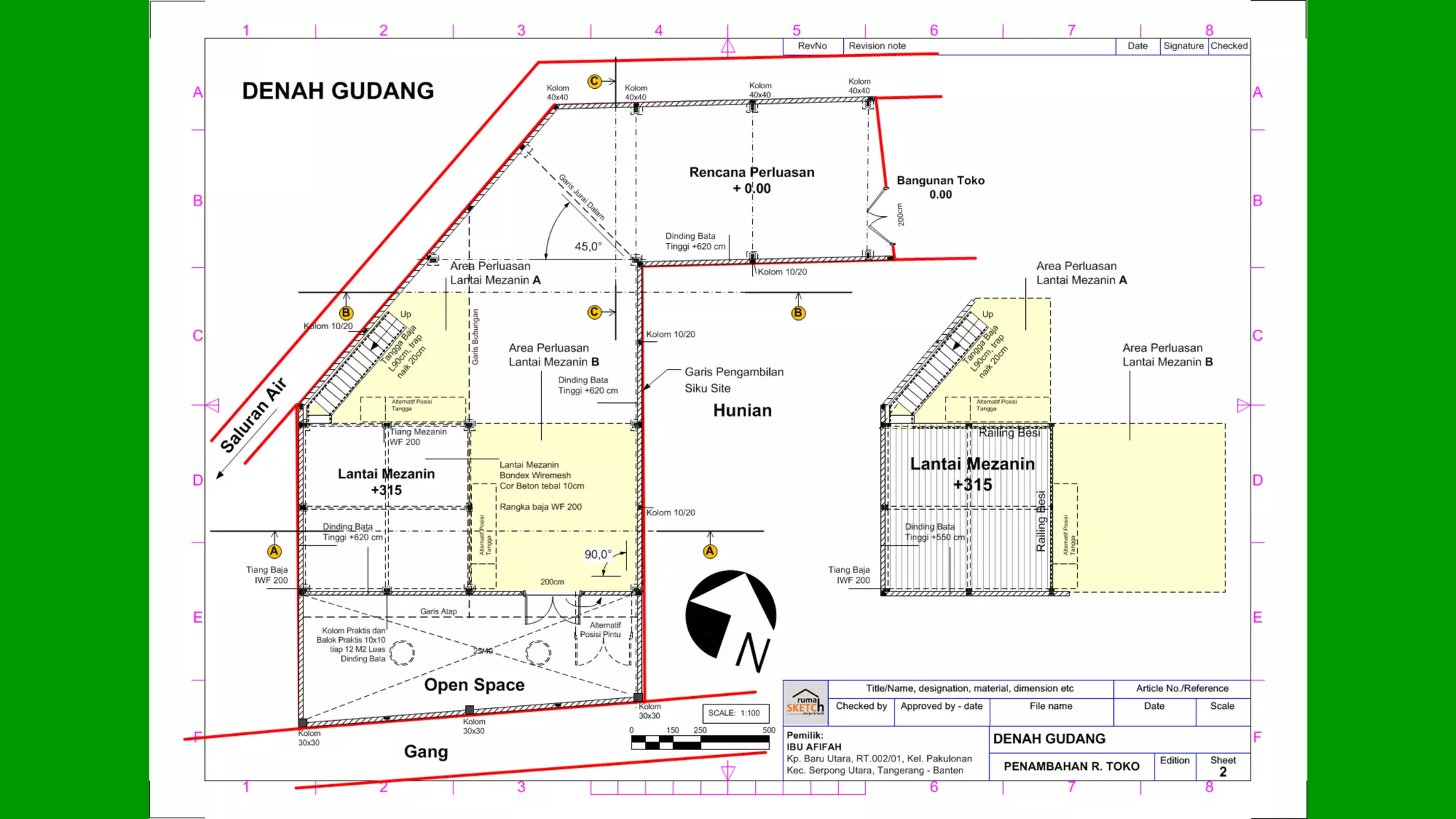 Design Gudang Sederhana di Serpong BSD | PPT
